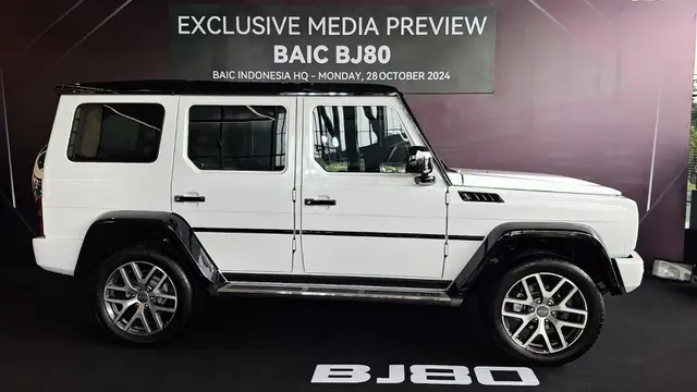 Mirip Mercedes-Benz G-Class, BAIC BJ80 Resmi Diperkenalkan di Indonesia - Otomotif Liputan6.com