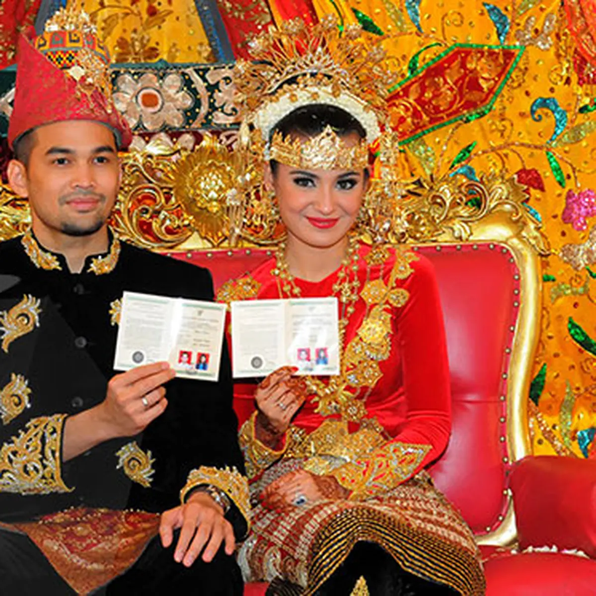 Shireen Sungkar Dan Teuku Wisnu Menikah