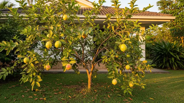 8 Pohon Buah Berakar Jinak yang Aman Ditanam Dekat Garasi Rumah