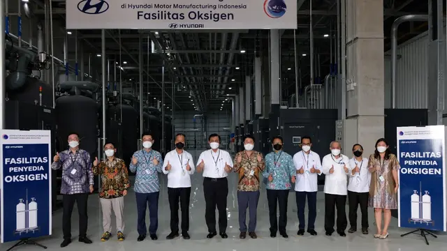 Hyundai Motor Manufacturing Indonesia Resmi Memulai Produksi Oksigen ...