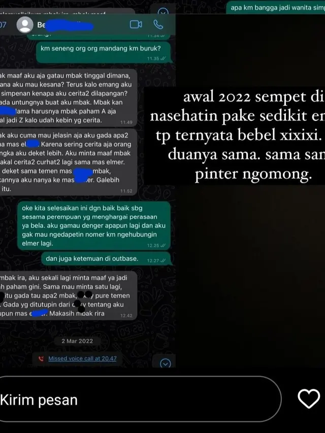 Seleb TikTok Ira Nandha Labrak Terduga Pelakor via Chat, Apa Harus Sama Suami Orang? - ShowBiz ...