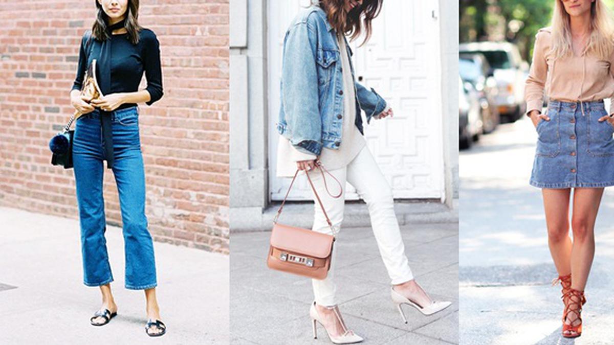 8 Pakaian Bahan Denim Yang Jadi Tren Tahun 2016 - Photo Fimela.com