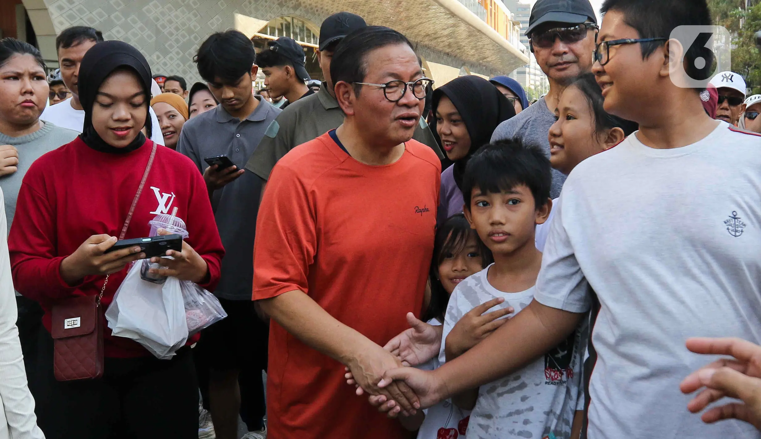 Lagi, Pramono Anung - Rano Karno Sambangi CFD - Foto Liputan6.com