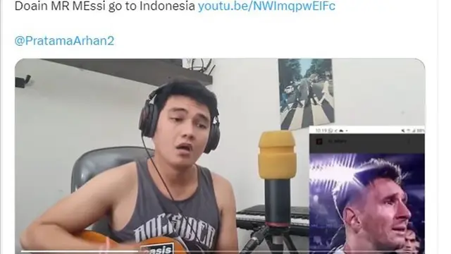 Asosiasi Sepak Bola Argentina Pasang Poster Lionel Messi di Unggahan ...