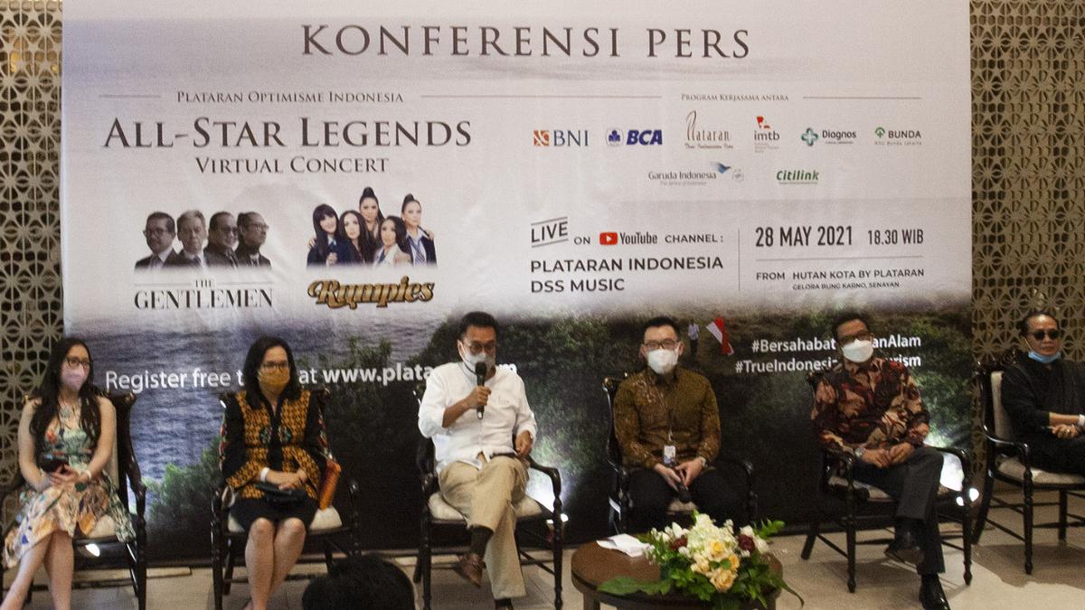 Gelar Konser Musik All Star Legends Virtual Concert, Plataran Usung ...