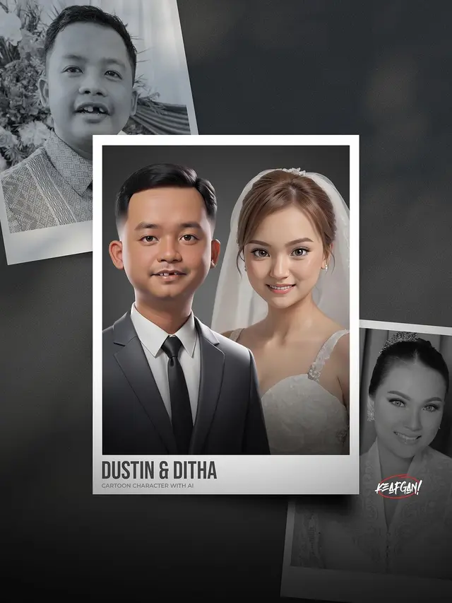 6 Potret Prewedding Dustin Tiffani dan Ditha yang Seru, Segera Menikah ...