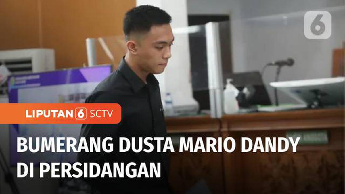 VIDEO: Kebohongan Mario Dandy Dikuliti Majelis Hakim, Apa Dampaknya ...