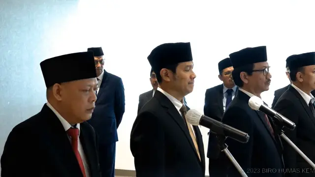 Plt Menkominfo Mahfud MD Resmi Lantik 4 Pejabat Eselon I Kementerian ...