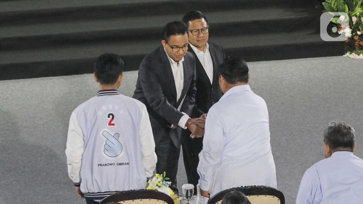 Momen Anies Salaman dengan Prabowo Usai Pidato Anti-Korupsi di KPK ...