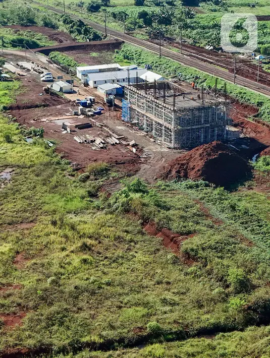 Progres Pembangunan Jatake, Bakal Stasiun KRL Termegah di Kabupaten ...