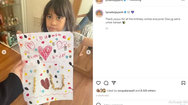 Tyna Kanna Tetap Bahagia Rayakan Ulang Tahun ke-32 Tanpa Kenang Mirdad ...