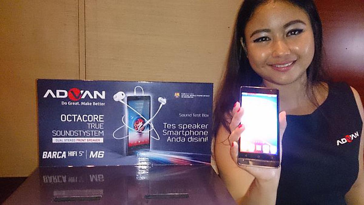 Advan Barca HIFI M6 Resmi Melenggang - Tekno Liputan6.com