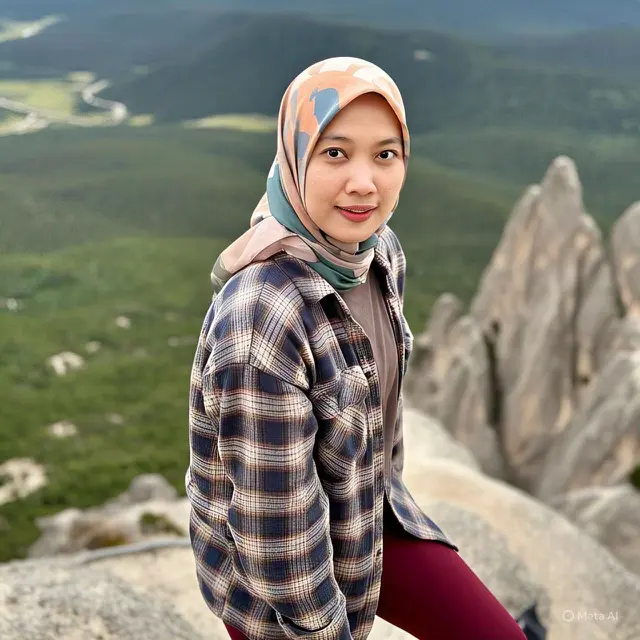 10 Inspirasi Outfit Naik Gunung Wanita Berhijab, Anti Ribet dan Tetap ...