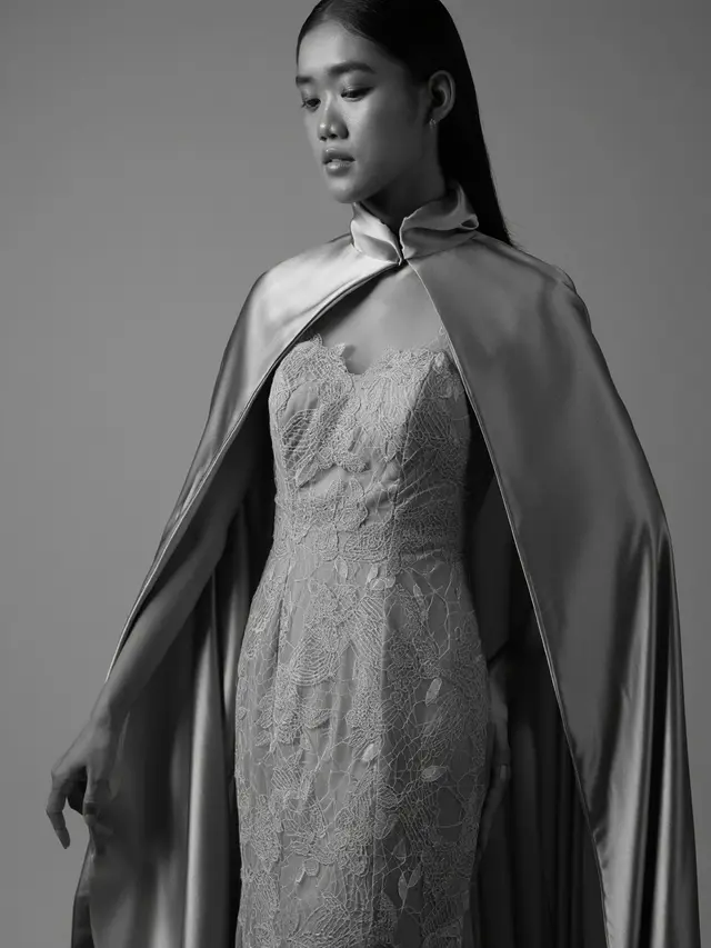 11 Model Dress Brokat Satin Mewah yang Memukau di 2025, Tampil Stunning ...