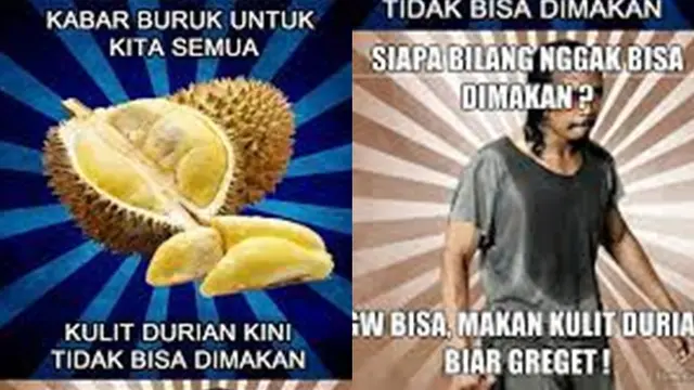 6 Meme Tentang Durian Ini Nyeleneh Pol, Bikin Geleng Kepala - Hot ...