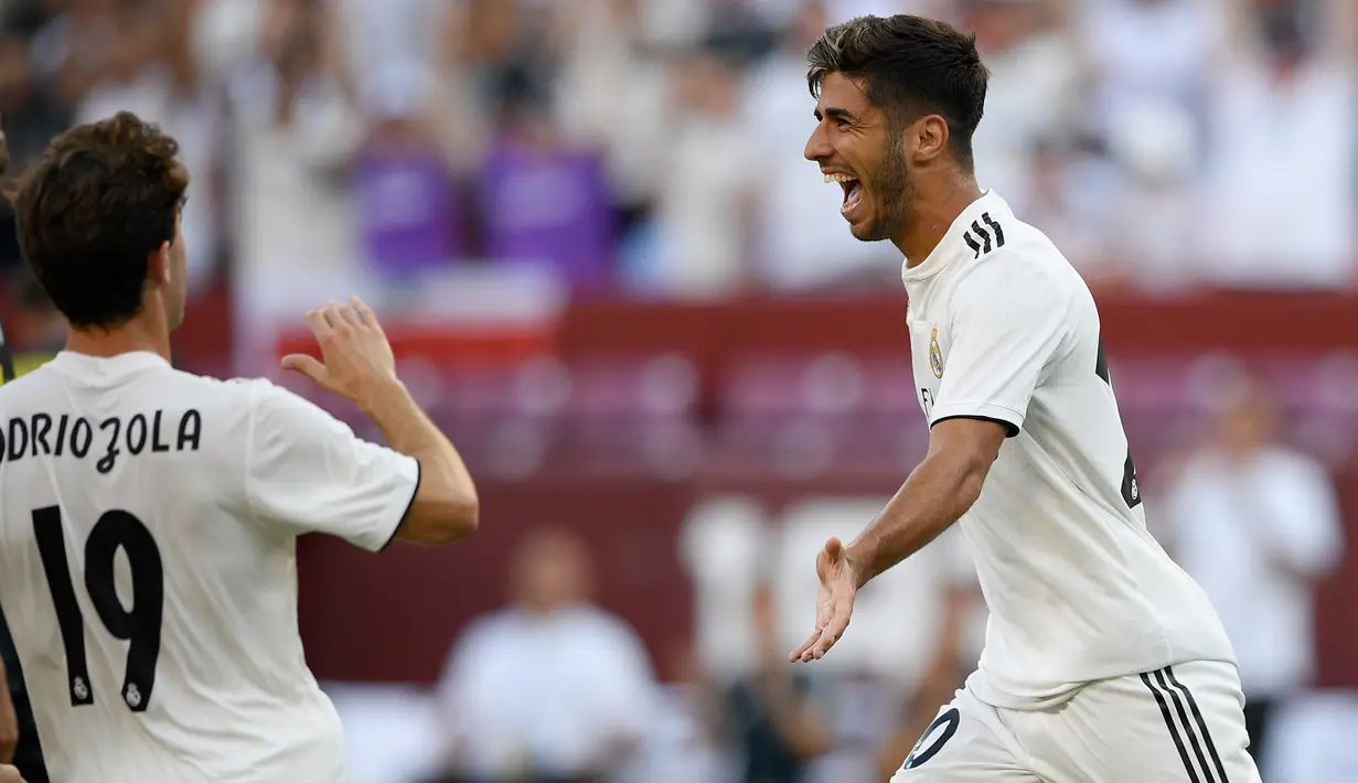 FOTO: Real Madrid Hajar Juventus 3-1 di ICC 2018 - Foto Liputan6.com