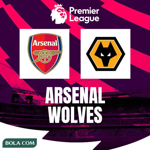 Link Live Streaming Liga Inggris: Arsenal Vs Wolves - Inggris Bola.com