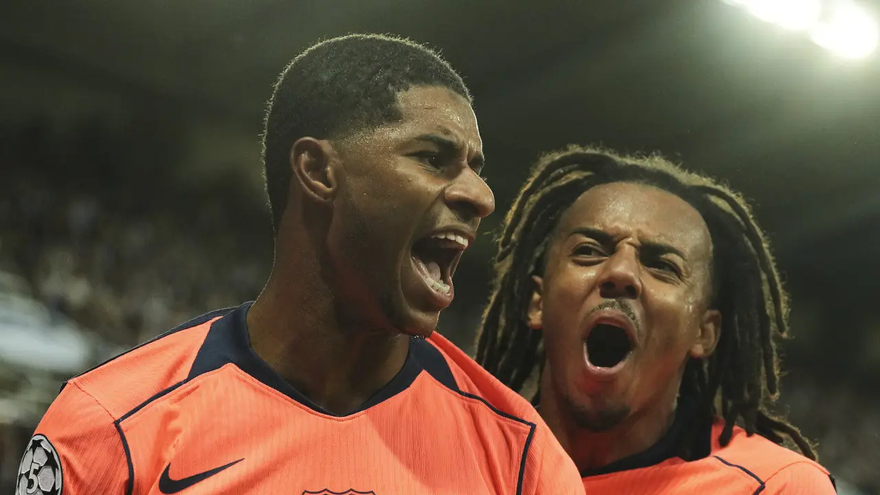 Debut Istimewa Marcus Rashford di Liga Champions bersama Barcelona: Gol ...