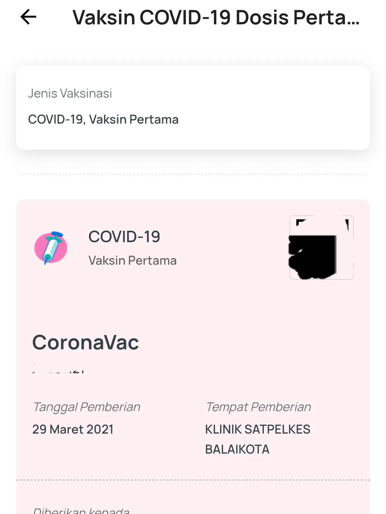 Langkah-Langkah Cara Melihat Sertifikat Vaksin di Aplikasi Satu Sehat ...