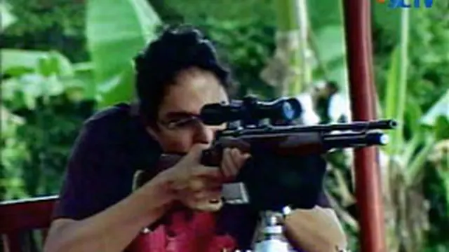 Mischa dan Marcel Berburu Babi Hutan - ShowBiz Liputan6.com