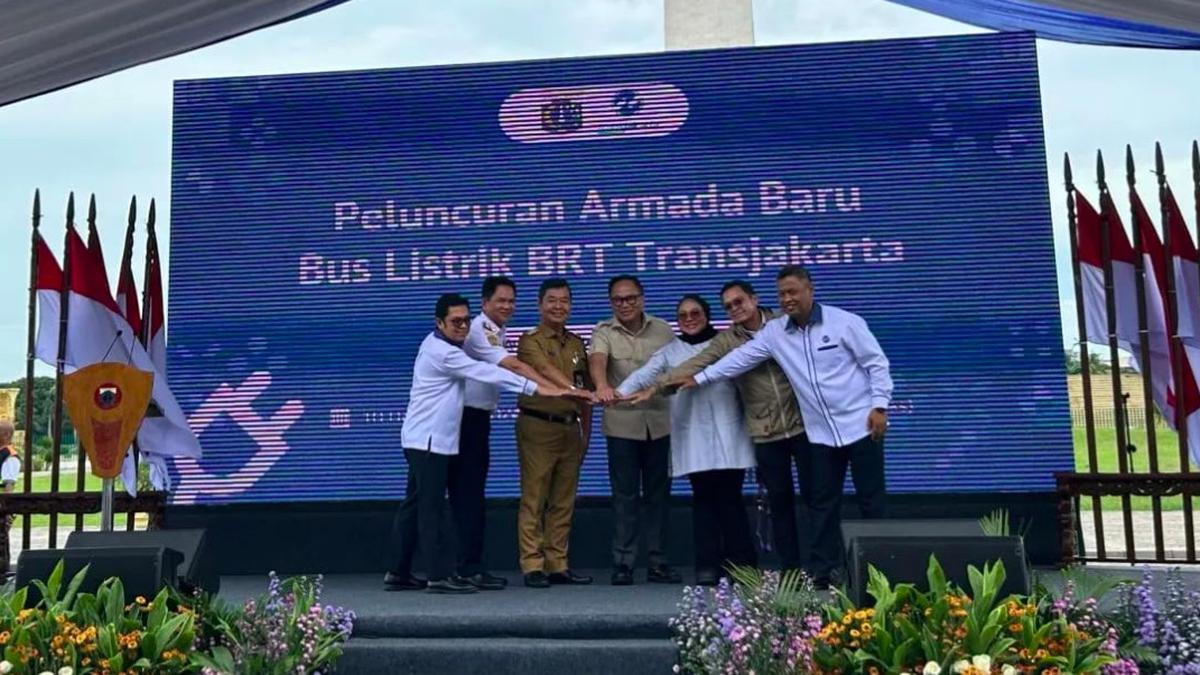 Perum Damri Luncurkan 90 Bus Listrik Baru untuk Koridor TransJakarta