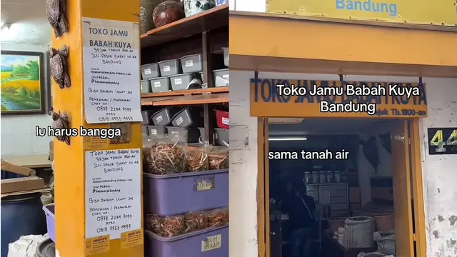 Toko Jamu Tertua di Indonesia, Berdiri Hampir 200 Tahun dan Dijalankan ...