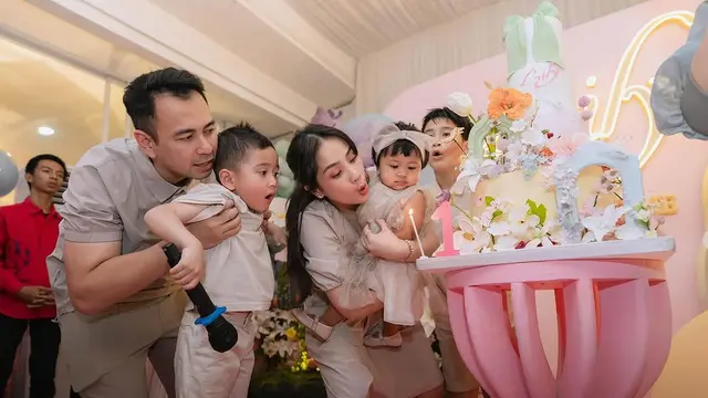 10 Potret Ulang Tahun Lily Anak Raffi Ahmad, Digelar Meriah di Rumah Andara - Hot Liputan6.com