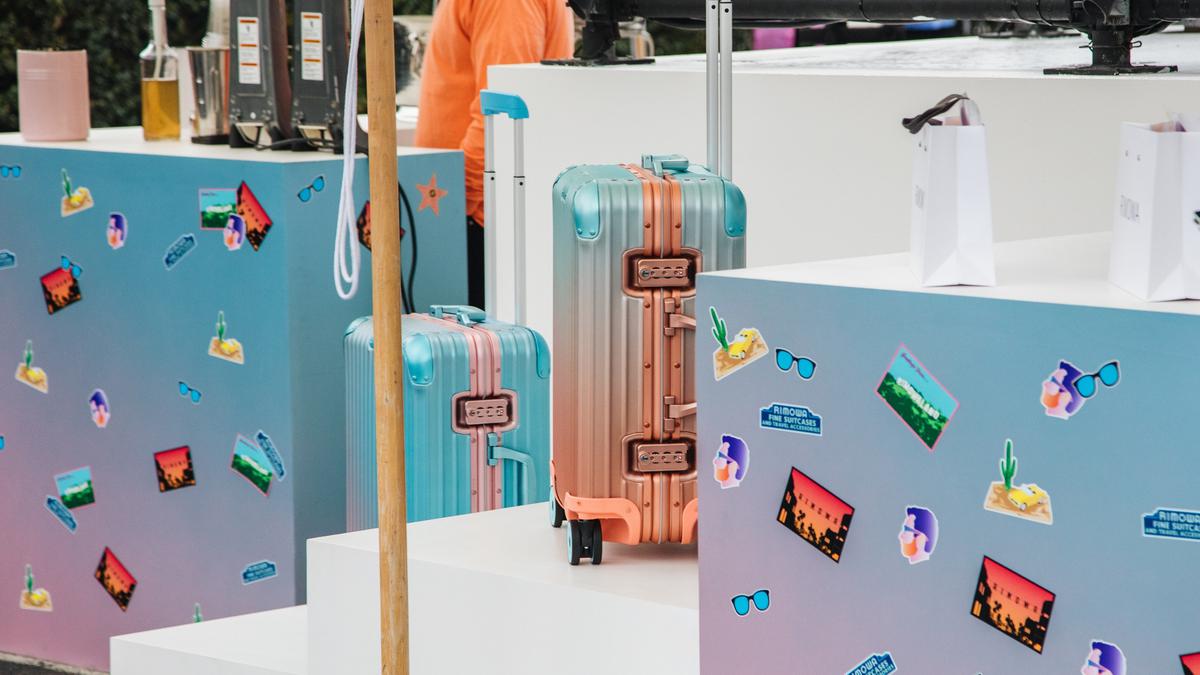 Gradasi Warna Senja di Koper Rimowa Kolaborasi dengan Alex Israel