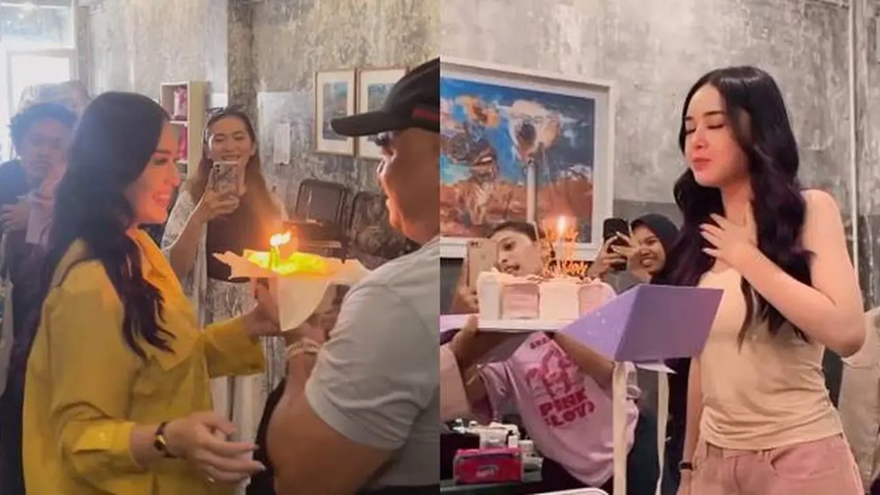 6 Potret Amanda Manopo yang Ulang Tahun ke 24, Dapat Kejutan dari Ayah ...