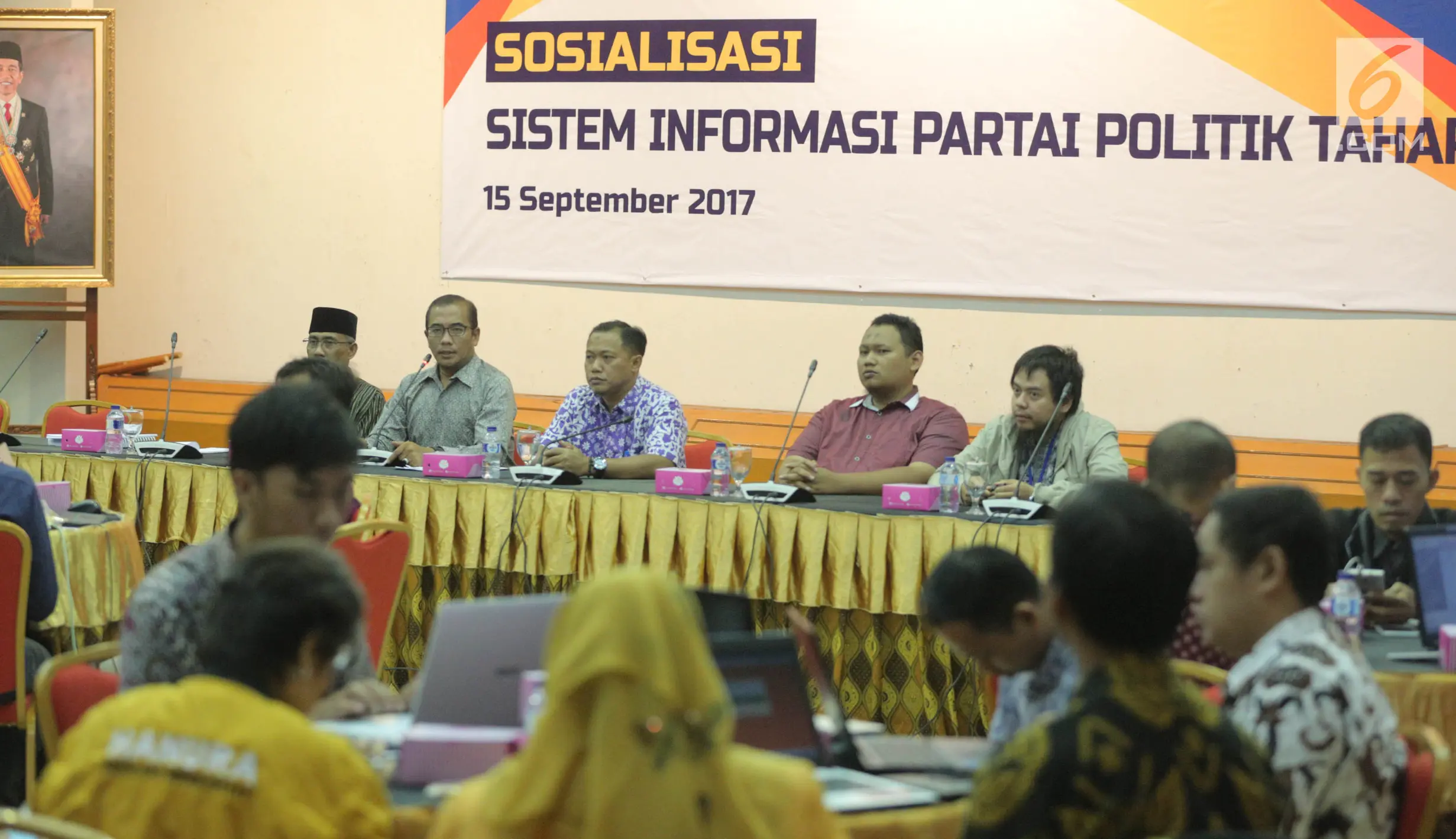 PHOTO: Sosialisasi Sistem Informasi Partai Politik Tahap III - Foto ...