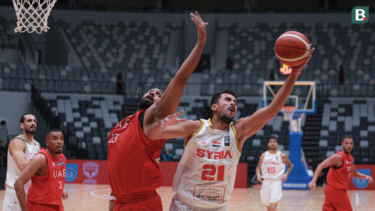 Foto: Laga Sengit Suriah Vs Uni Emirat Arab, Qais Alshaebebi dkk Curi ...