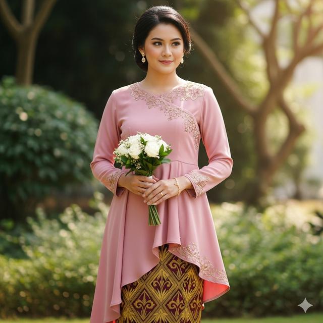 Model Baju Bridesmaid Melayu Rok Songket, Perpaduan Gaya Elegan dan ...