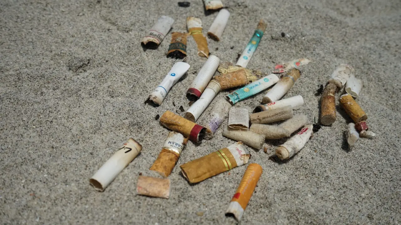 Bisa Sebabkan Kematian dan Rusak Ekosistem Laut, Sampah Puntung Rokok ...