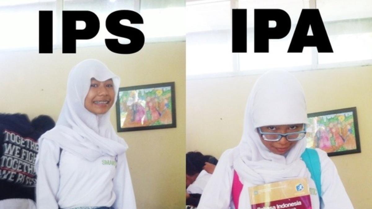 9 Meme Anak IPA vs IPS yang Bikin kamu Kangen Sekolah - Fashion Fimela.com