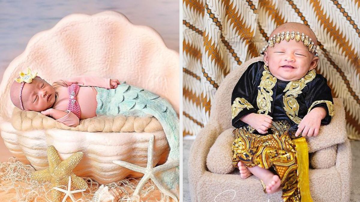 6 Potret Menggemaskan Baby Moana, Putri Ria Ricis dalam Balutan Busana ...