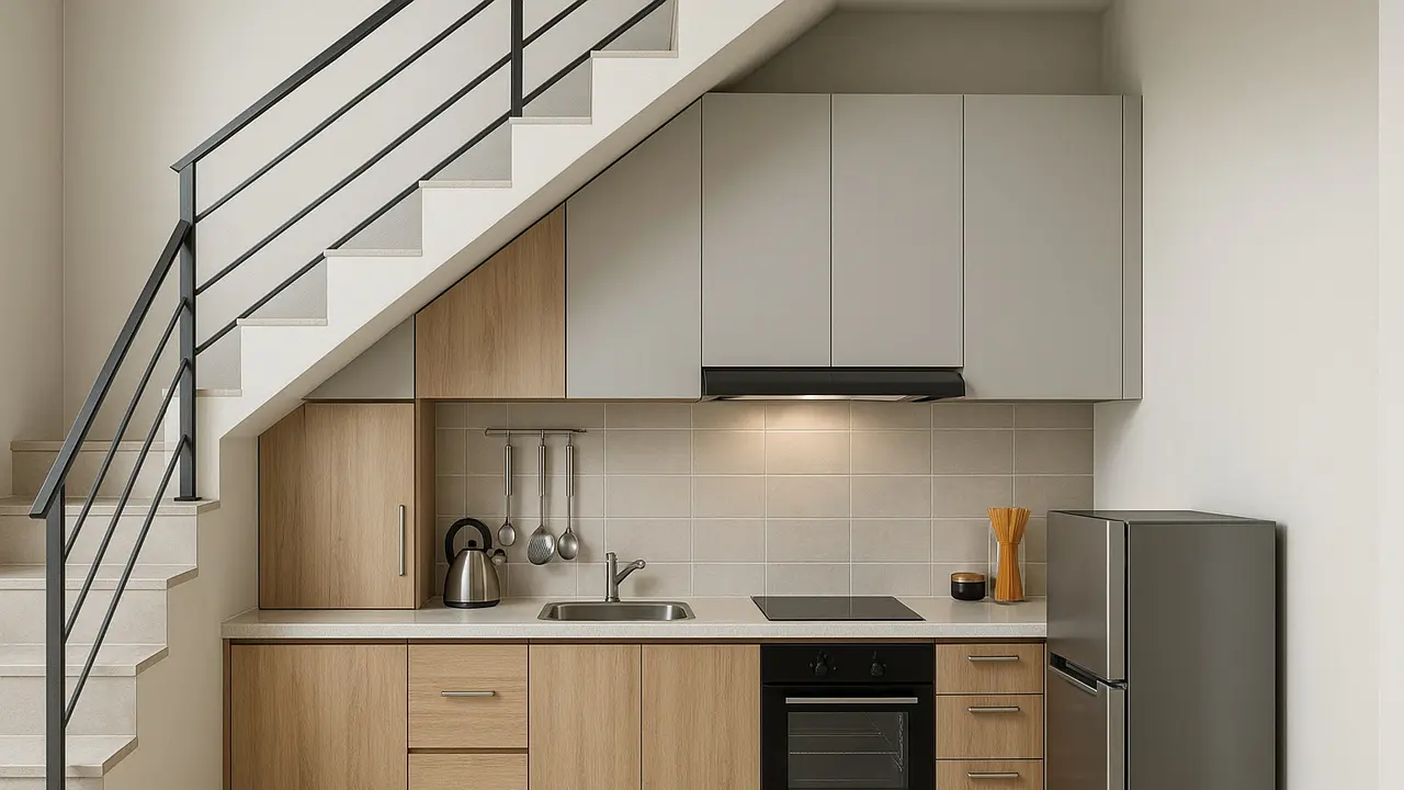 6 Model Kitchen Set Minimalis untuk Dapur Kecil, Susunan Estetik dan ...