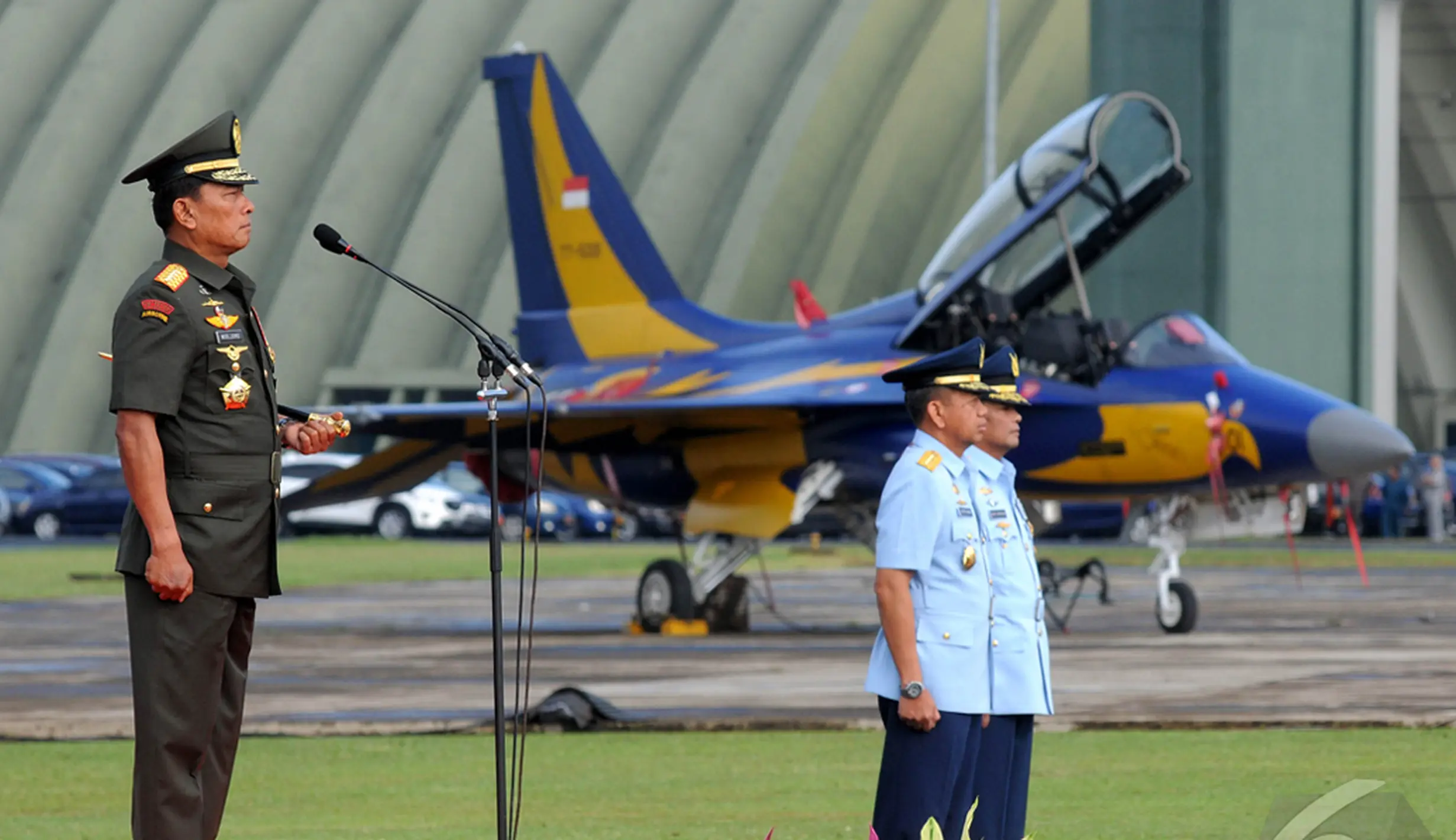 Marsekal Madya TNI Agus Supriatna Resmi Pimpin TNI AU - Foto Liputan6.com