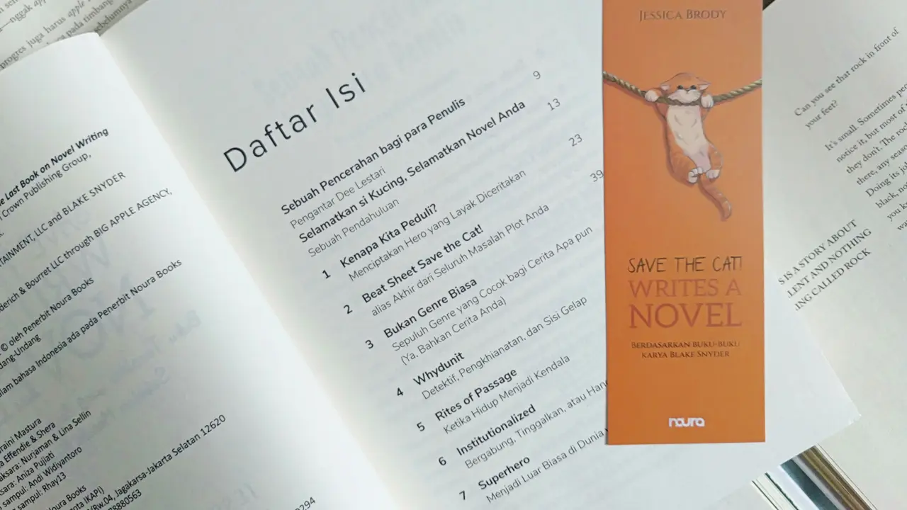 Review Buku Save the Cat! Writes a Novel