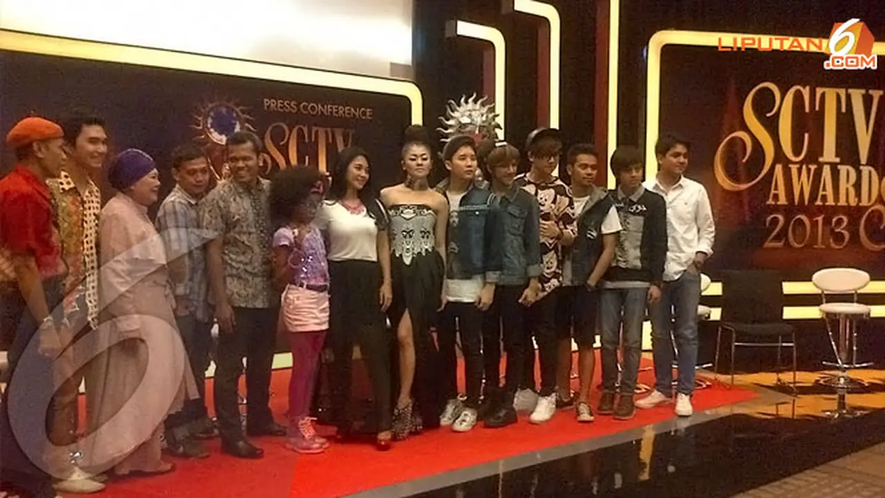 Ini Daftar Pemenang SCTV Awards 2013 - ShowBiz Liputan6.com