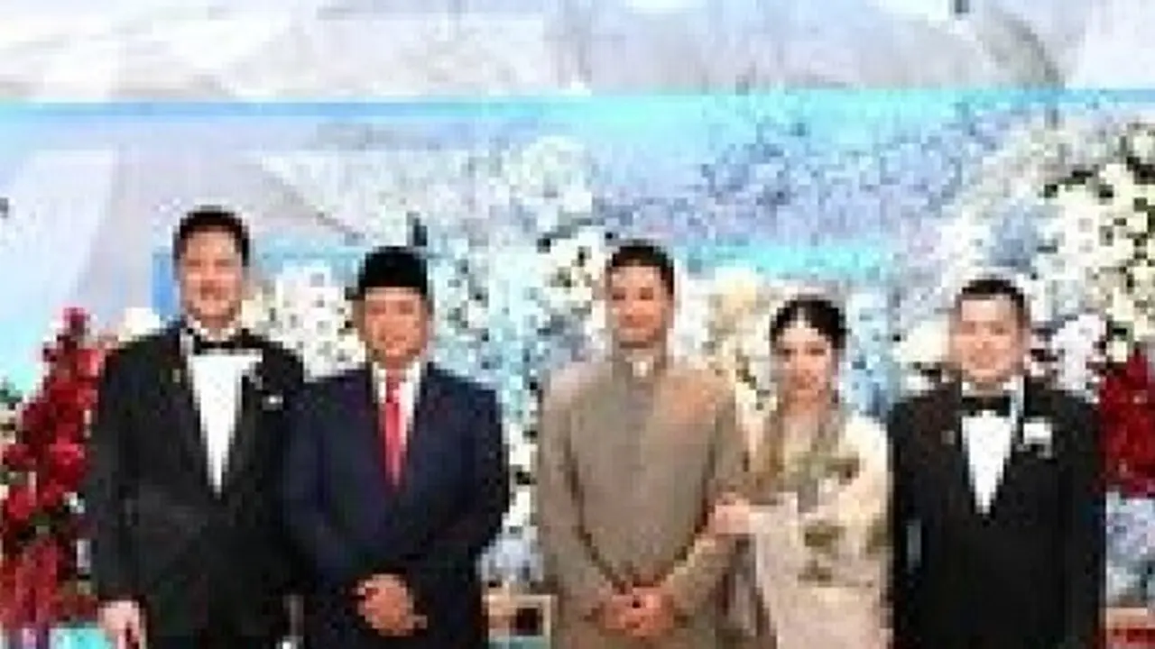 Dihadiri Presiden Jokowi, Ini Potret Pernikahan Dua Anak Bos TV Jessica ...