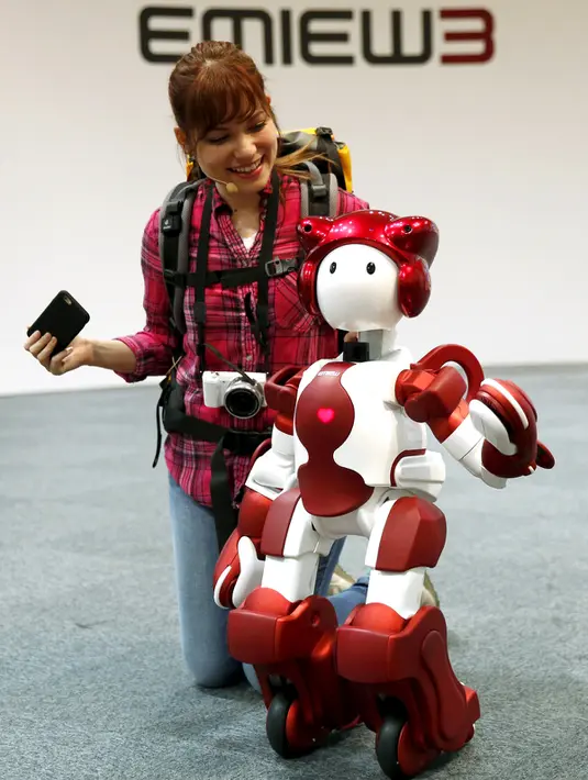 Inilah Robot Canggih Pemandu Para Turis Berwisata - Foto Liputan6.com