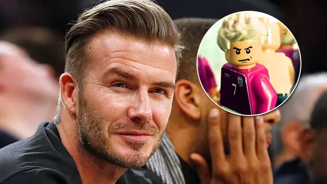 David Beckham Suka Bermain Lego - ShowBiz Liputan6.com