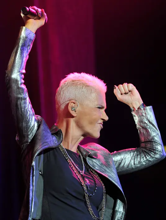 FOTO: Vokalis Roxette Marie Fredriksson Tutup Usia - Foto Liputan6.com