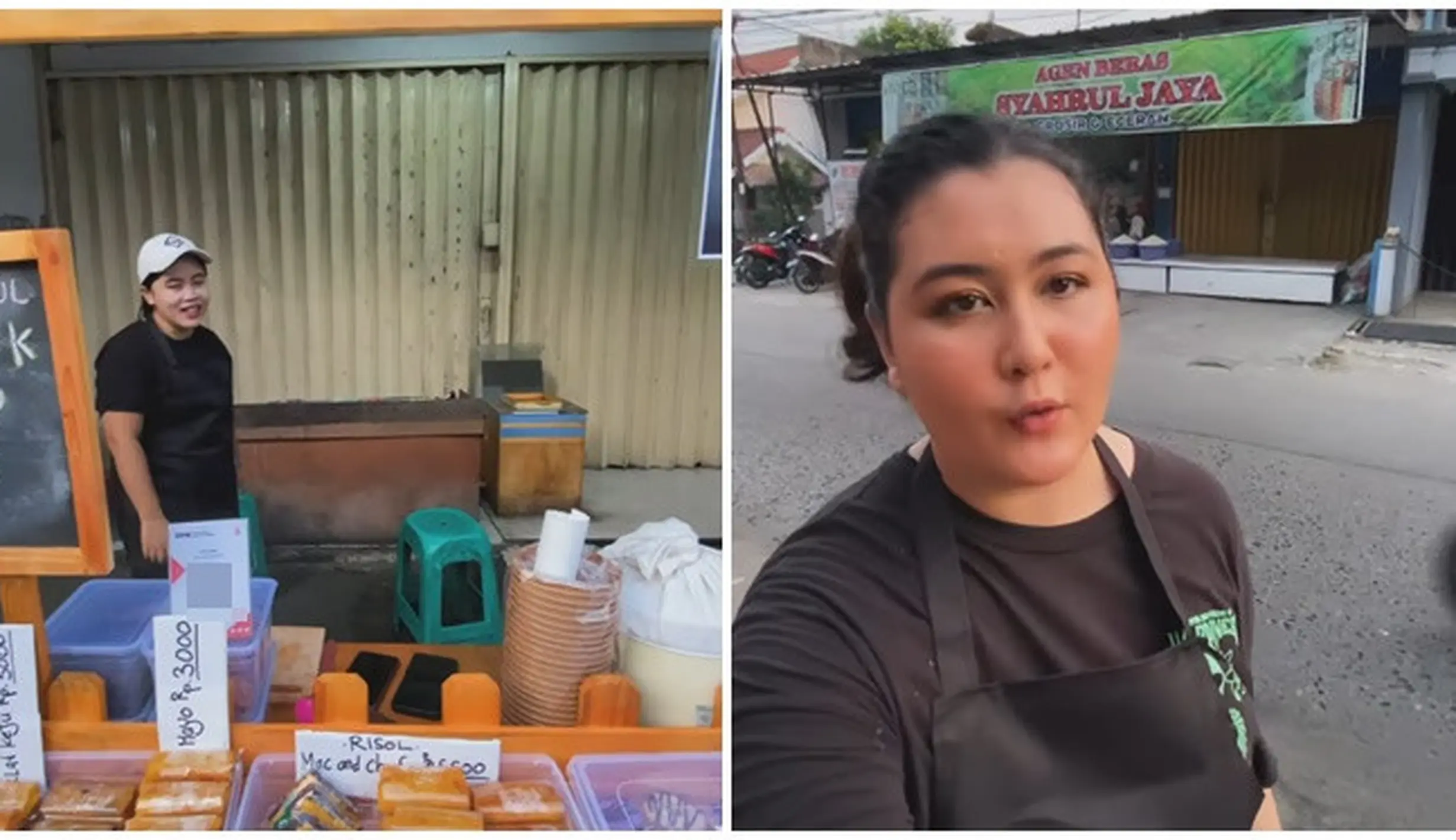 Potret Artis FTV Talitha Curtis Jualan Risol di Pinggir Jalan, Dulu ...