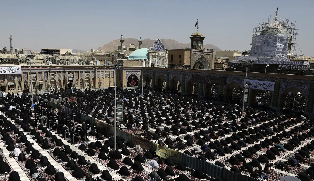 FOTO: Syiah Iran Peringati Hari Asyura di Tengah Pandemi - Foto ...