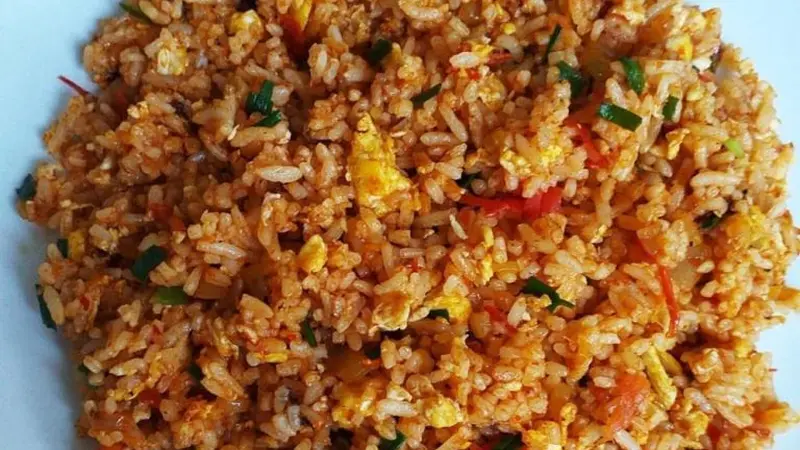 how to make nasi goreng singkat