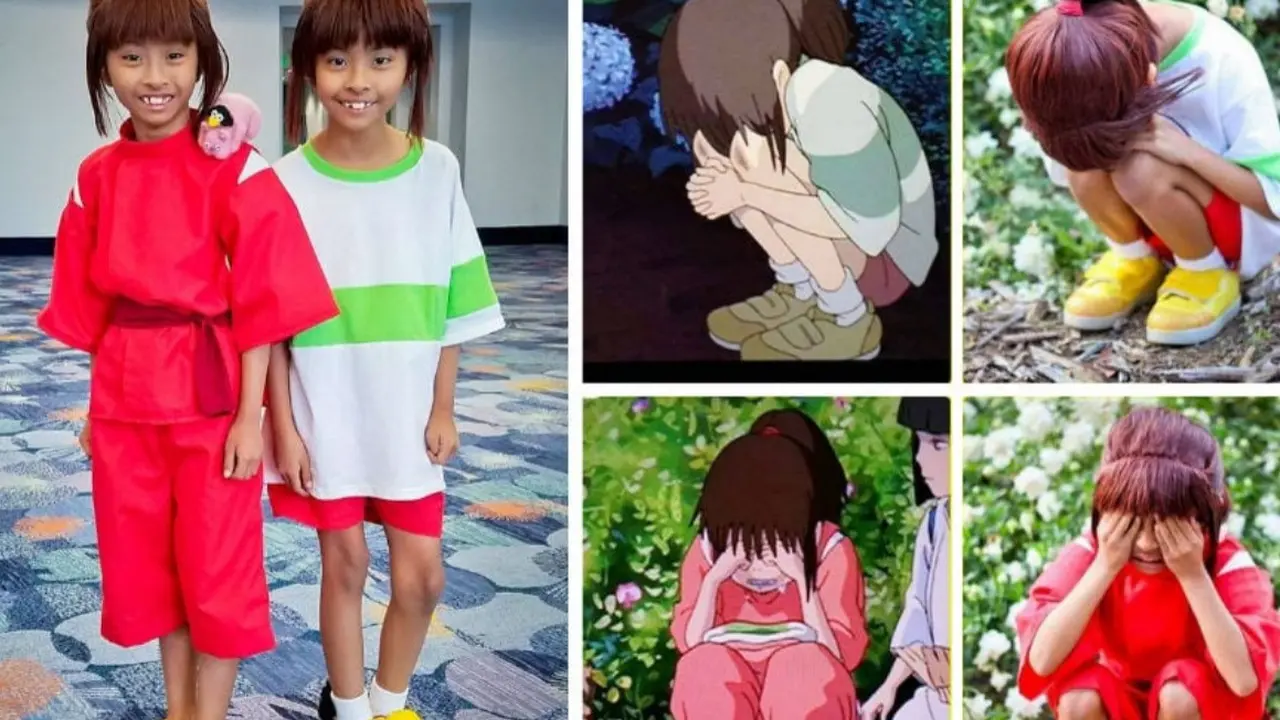 6 Potret Anak Kembar yang Hobi Cosplay, Pilihan Kostumnya Mengerikan ...