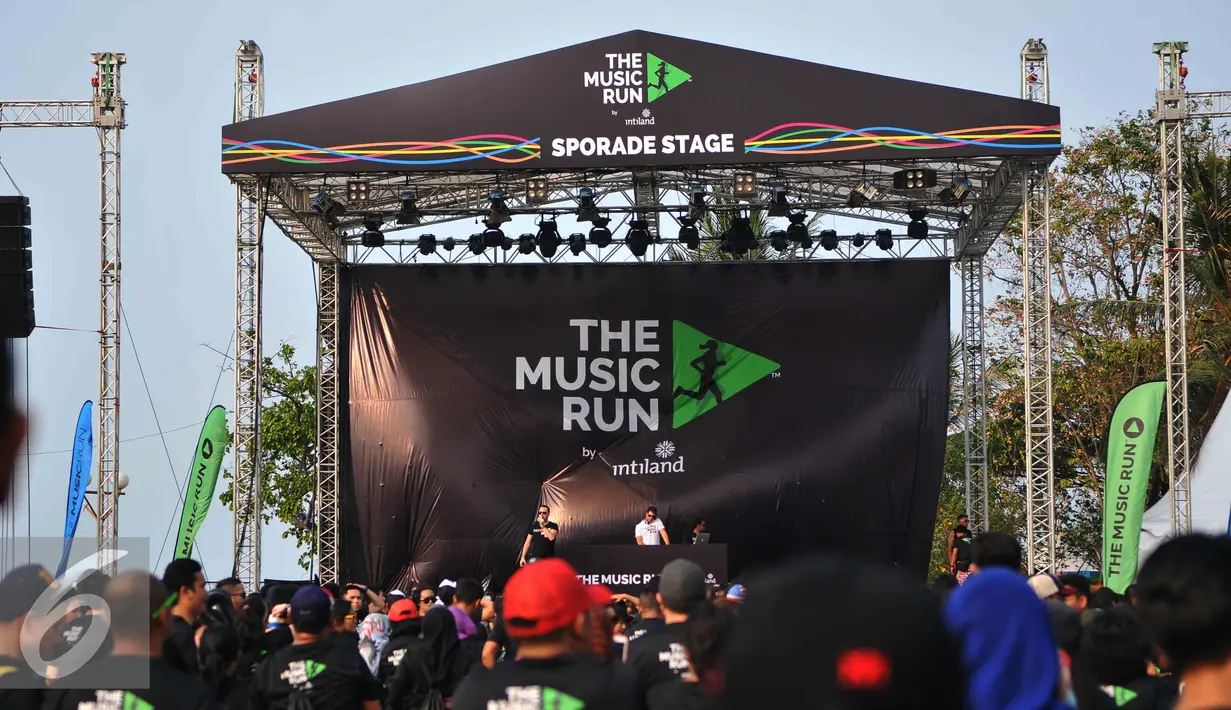 Ribuan Peserta Ramaikan The Music Run - Foto Liputan6.com