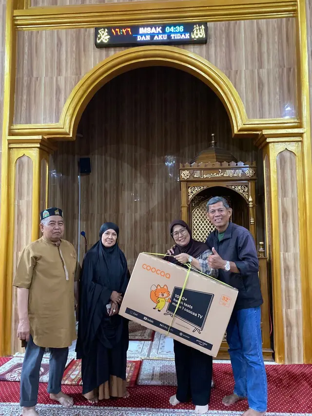 Viral Masjid Ini Bagikan Doorprize Salat Tarawih, Malam Perdana Dapat ...