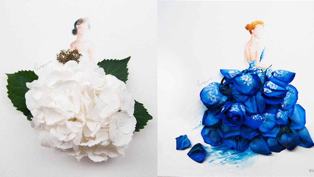 Cantiknya Karya Seni yang Memanfaatkan Kelopak Bunga - Lifestyle ...